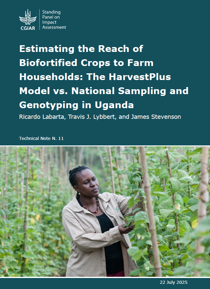 Estimating the Reach of Biofortified Crops to Farm Households: The HarvestPlus Model vs ...